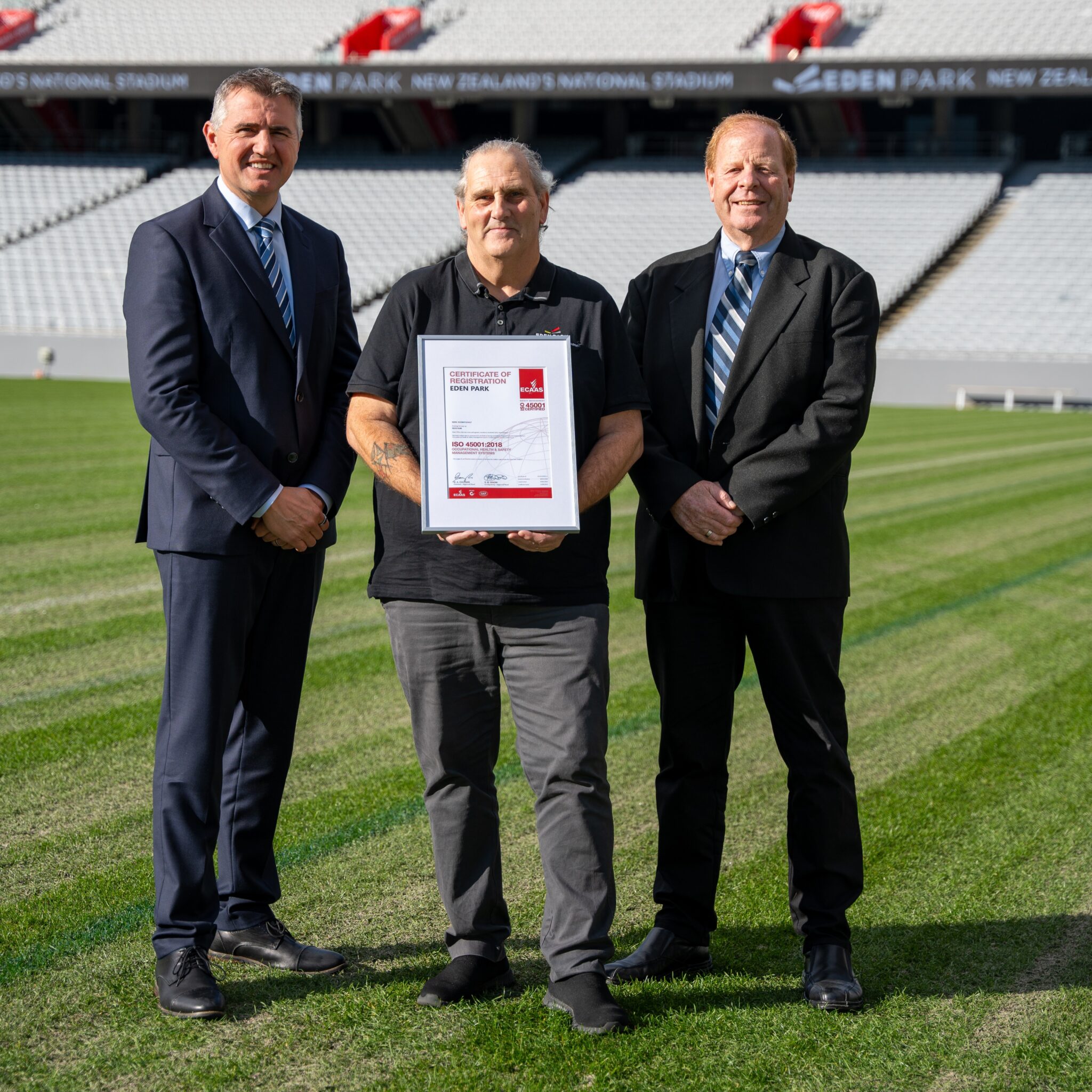 Eden Park achieves internationally recognised health and safety ...